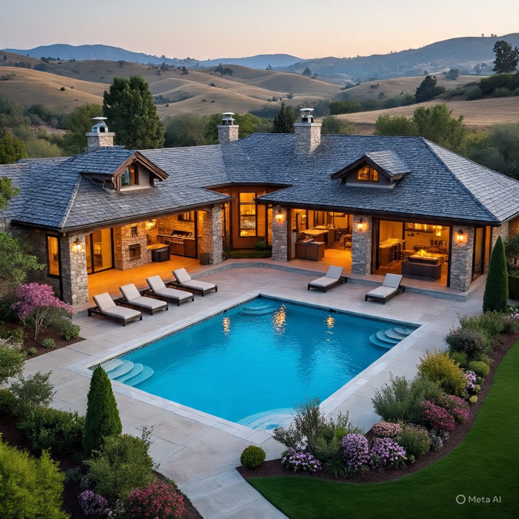 15 Beautiful California Ranch House Designs